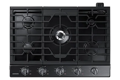 Samsung NA30N6555TG 30 Gas Cooktop Black Stainless Steel
