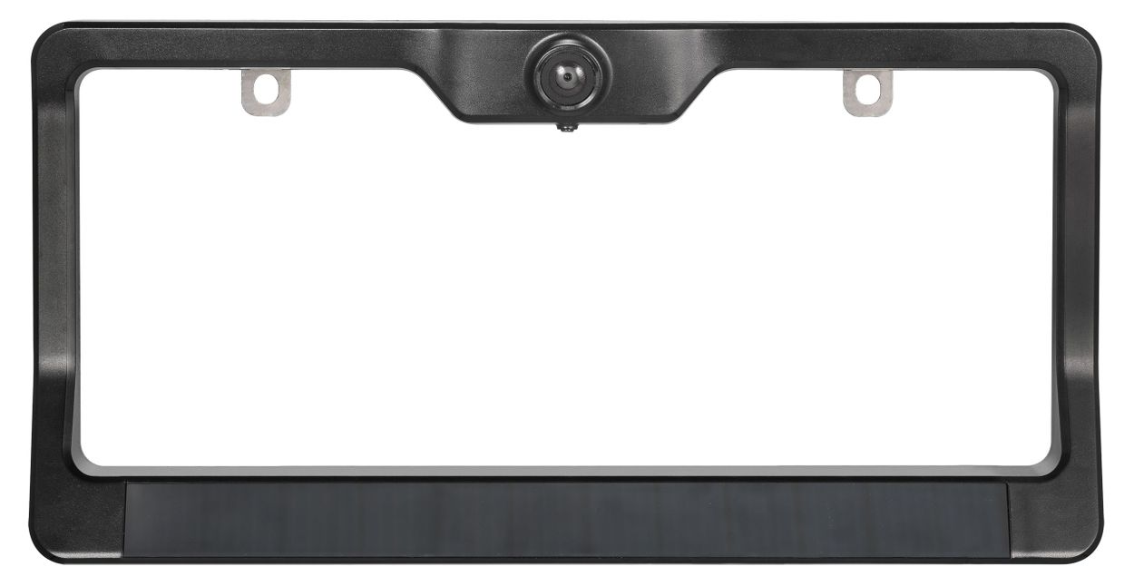 apple license plate frame
