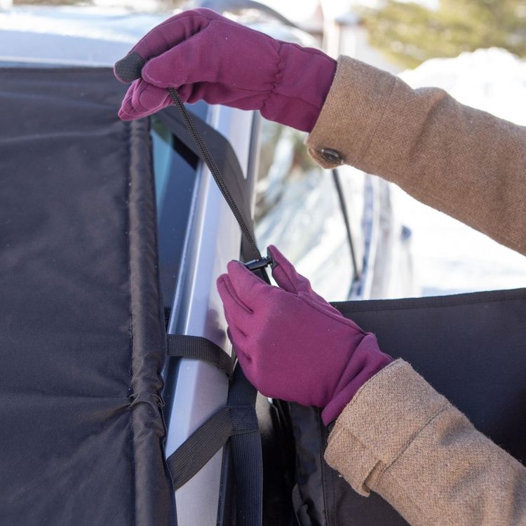 Frostblocker Winter Windshield Cover And Mirror Covers - Home Smart Camera